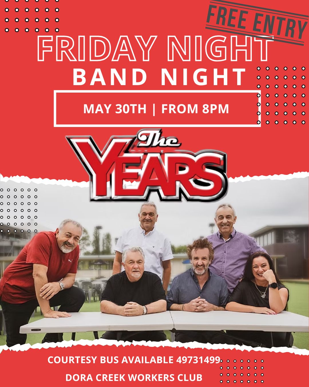 The Years - Dora Creek Workers Club